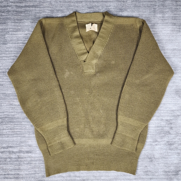 Vintage | Sweaters | Vintageantique Ww2 Mens Sweater | Poshmark